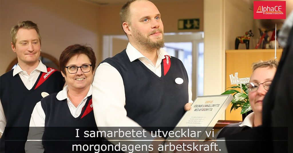 AlphaCE förser Sodexo med morgondagens arbetskraft - AlphaCE