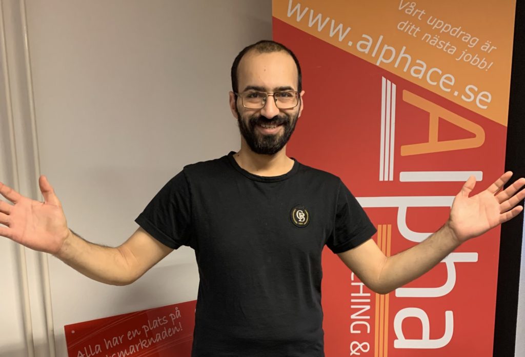 Lahib fick både jobb och utbildning - AlphaCE